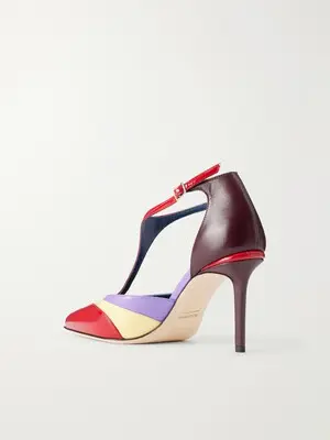 Rabanne Color-block Patent-leather Pumps