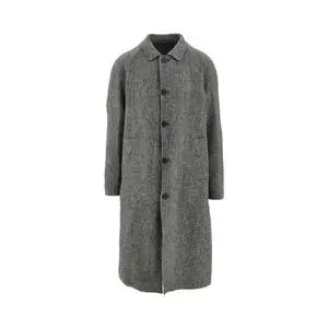 WALKER SLATER Herlock' Herringbone Wool Coat - Grey