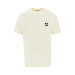 Moncler Tricolour Logo Patch T-hirt