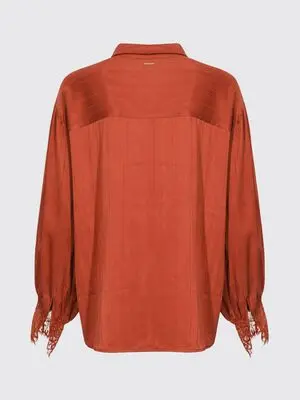 TWINSET Lace-cuff Button-down Shirt