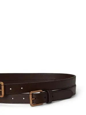 Ralph Lauren Buckle Belt - Brown