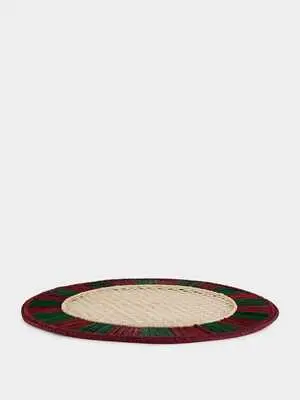 Coro Cora Twist Iraca Palm Fiber Placemat