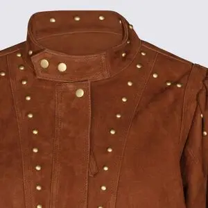 Farm Rio Studded Puff-sleeve Jacket
