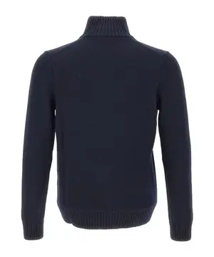 GRAN SASSO High-neck Cardigan