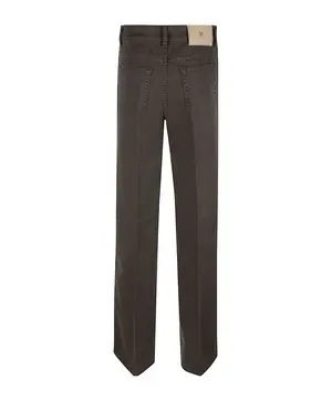 PT TORINO Cyndi High-rise Wide-leg Pants