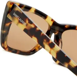 Saint Laurent Cat's Eye Thick Frame Sunglasses
