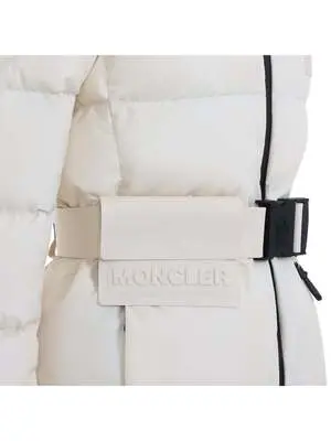 Moncler Bouquetin Belted Hooded Ski Jacket