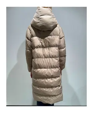 Max Mara Long-sleeved Hooded Cotton Jacket
