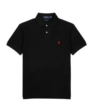 Polo Ralph Lauren Beaded Cotton Short-sleeve Polo Shirt