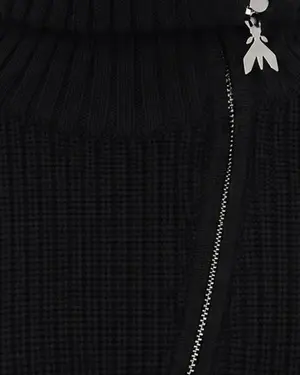 Patrizia Pepe Long-sleeve Zip-up Sweater