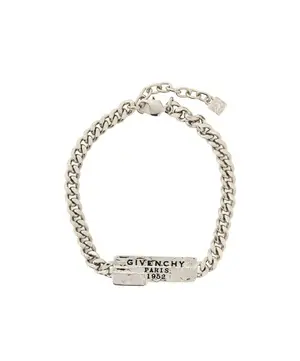 Givenchy Brass Chain Bracelet - Silver