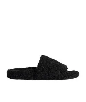Balenciaga Furry Open Mule