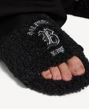 Balenciaga Furry Open Mule