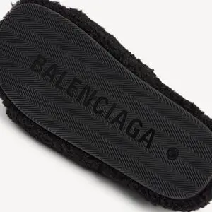 Balenciaga Furry Open Mule