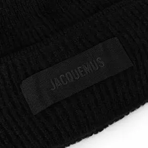 Jacquemus Solid Color Logo Cap