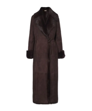 Nour Hammour Lambskin Coat