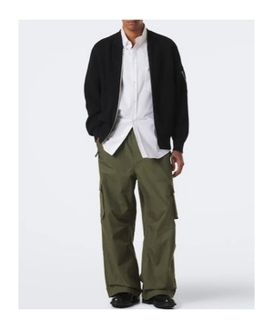 Comme Des Garçons Wool Zip-up Cardigan