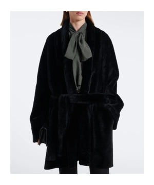 Nour Hammour Raquel Shearling Coat