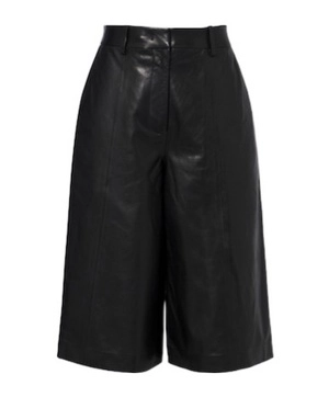 JOSEPH Asia Leather Bermuda Shorts - No