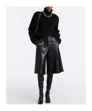 JOSEPH Asia Leather Bermuda Shorts