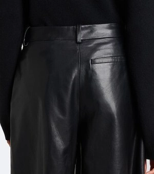JOSEPH Asia Leather Bermuda Shorts