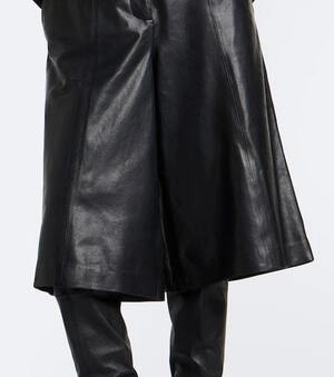 JOSEPH Asia Leather Bermuda Shorts