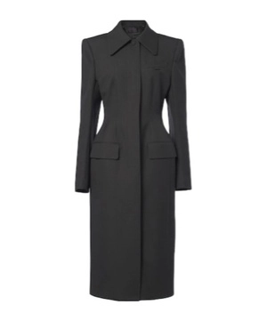 MUGLER Simple Wool Coat