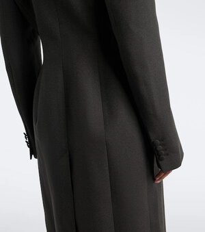MUGLER Simple Wool Coat