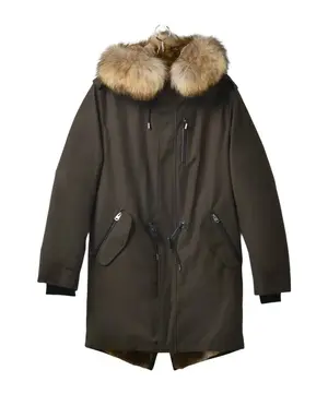 Mackage Long-sleeved Zip-up Parka - Black
