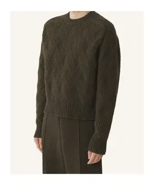 LANVIN Cable-knit Wool Sweater