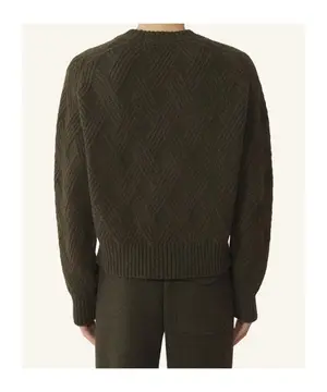 LANVIN Cable-knit Wool Sweater