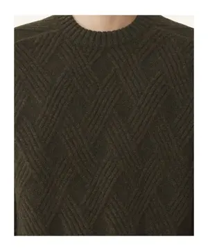 LANVIN Cable-knit Wool Sweater