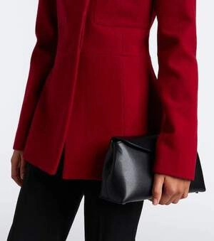 Tove Eton Wool And Cashmere Jacket - Red