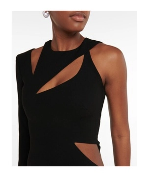 MONOT One-shoulder Cutout Gown