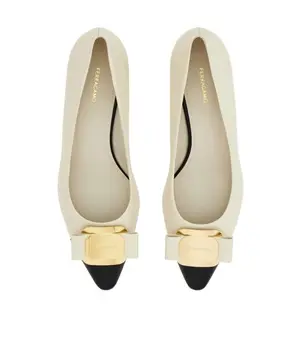 FERRAGAMO Vara Buckle High Heels