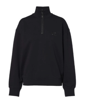 COURREGES Cotton Fleece Sweatshirt
