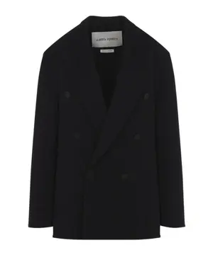Alberta Ferretti Belted Double-breasted Coat