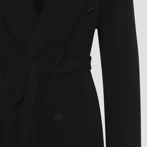 Alberta Ferretti Belted Double-breasted Coat