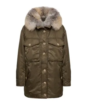 Ermanno Scervino Long-sleeve Parka - Beech