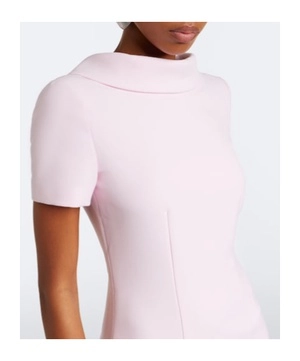 Roland Mouret Slit Hem Maxi Dress