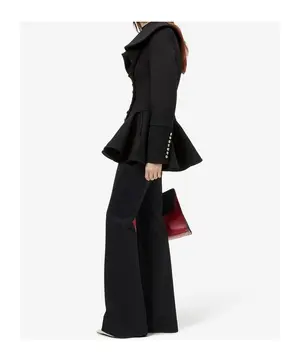 Alexander McQueen Peplum Military Coats