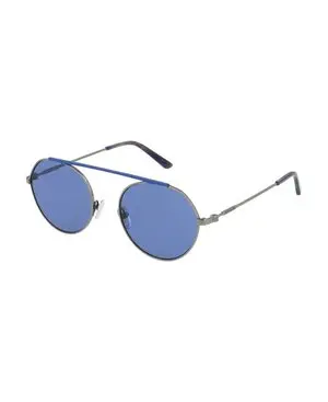 Calvin Klein Two Tone Round Frame Sunglasses