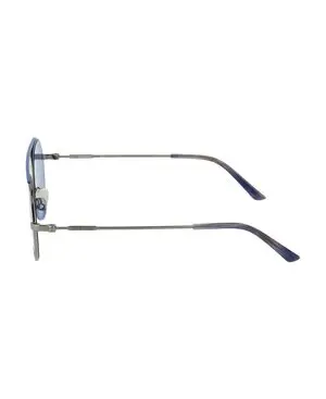 Calvin Klein Two Tone Round Frame Sunglasses