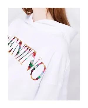 Valentino Garavani Logo Rope Hooded Sweater