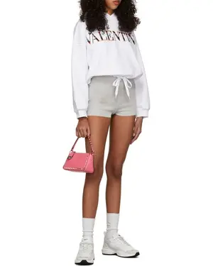 Valentino Garavani Logo Rope Hooded Sweater