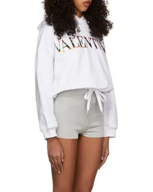 Valentino Garavani Logo Rope Hooded Sweater