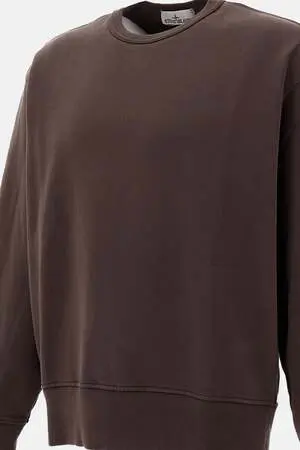 Stone Island Camo Compass Oversized Crewneck Sweatshirt