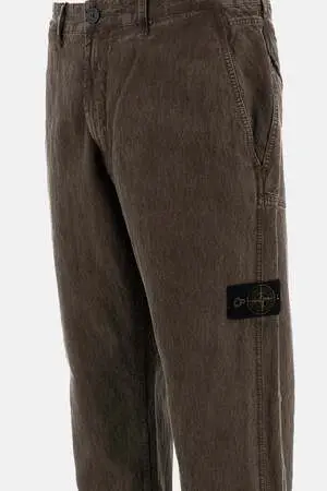 Stone Island Terra Effect Corduroy Pants