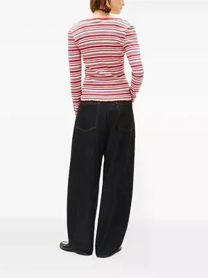 Tommy Hilfiger Striped Scoop-neck T-shirt