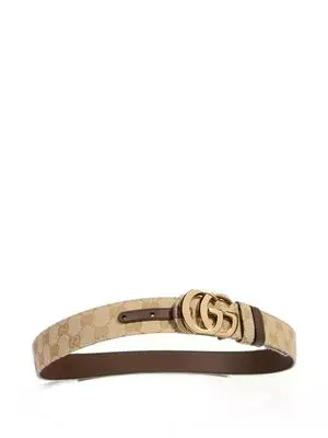 Gucci Cut Gg Marmont Reversible Belt